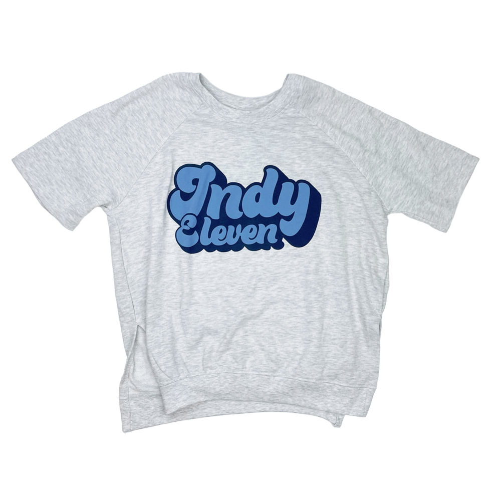 Indy Eleven Script Ladies Ss Crewneck Indy Eleven Online Store