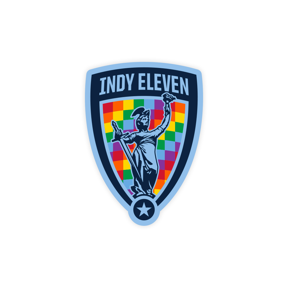 Indy Eleven Pride '23 Sticker | Indy Eleven Online Store